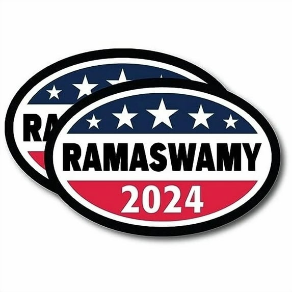 Magnet Me Up Vivek Ramaswamy Republican Party 2024 Magnet Decal, 4X6 ...
