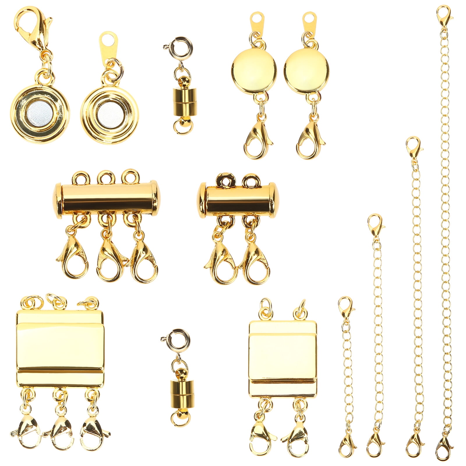 Magnet Necklaces Magnetic Clasp Jewelry Clasps Layering Double and ...