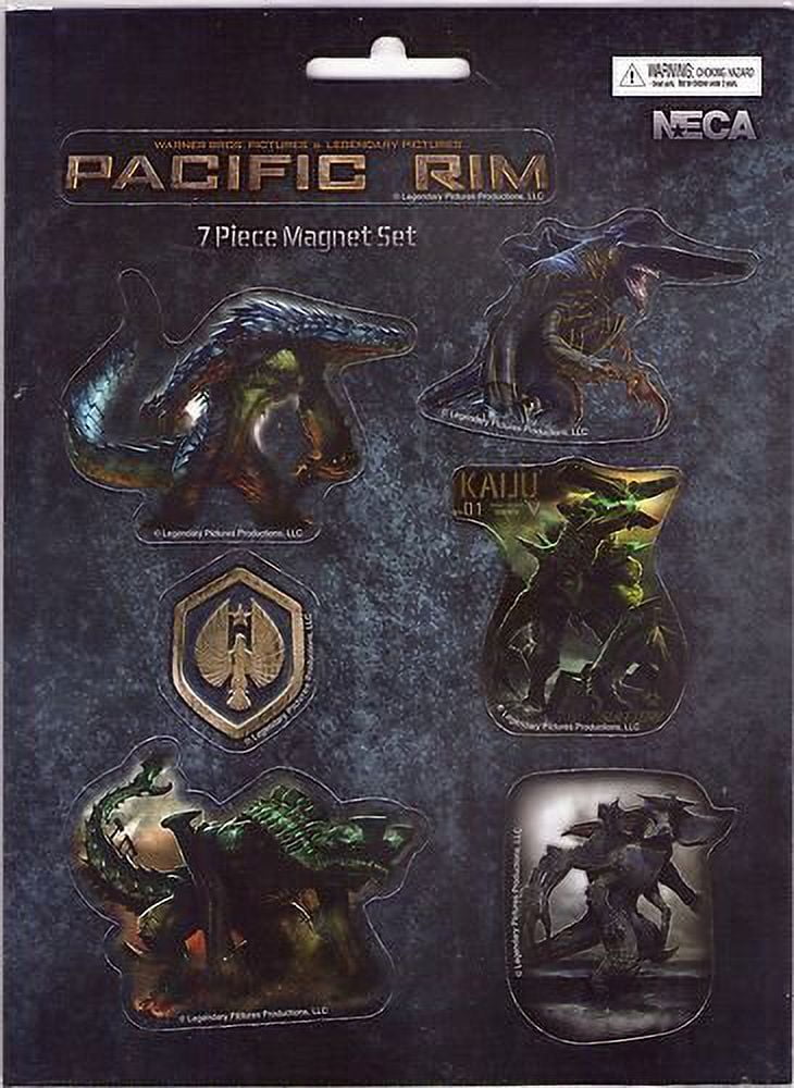 Magnet - Pacific Rim - Set 7pc Kaiju New Licensed Toys 31772 - Walmart.com