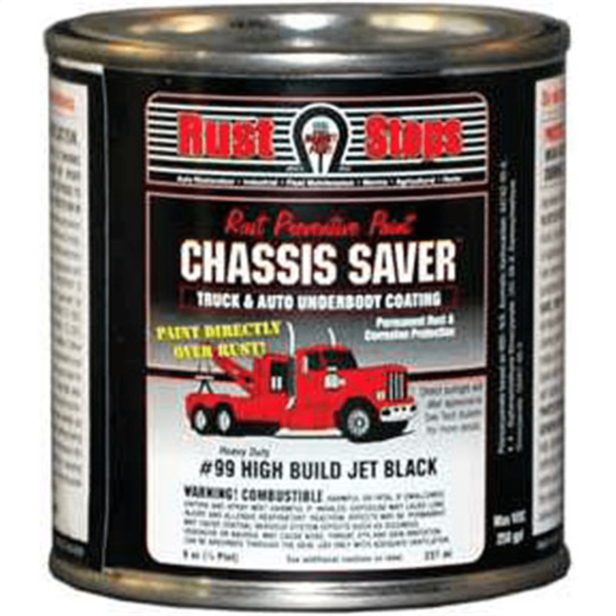 Magnet Paint & Shellac Chassis Saver Gloss Black-8OZ, Auto Maintenance ...