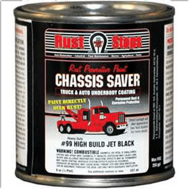 Magnet Paint & Shellac Chassis Saver Gloss Black-8OZ, Auto Maintenance ...