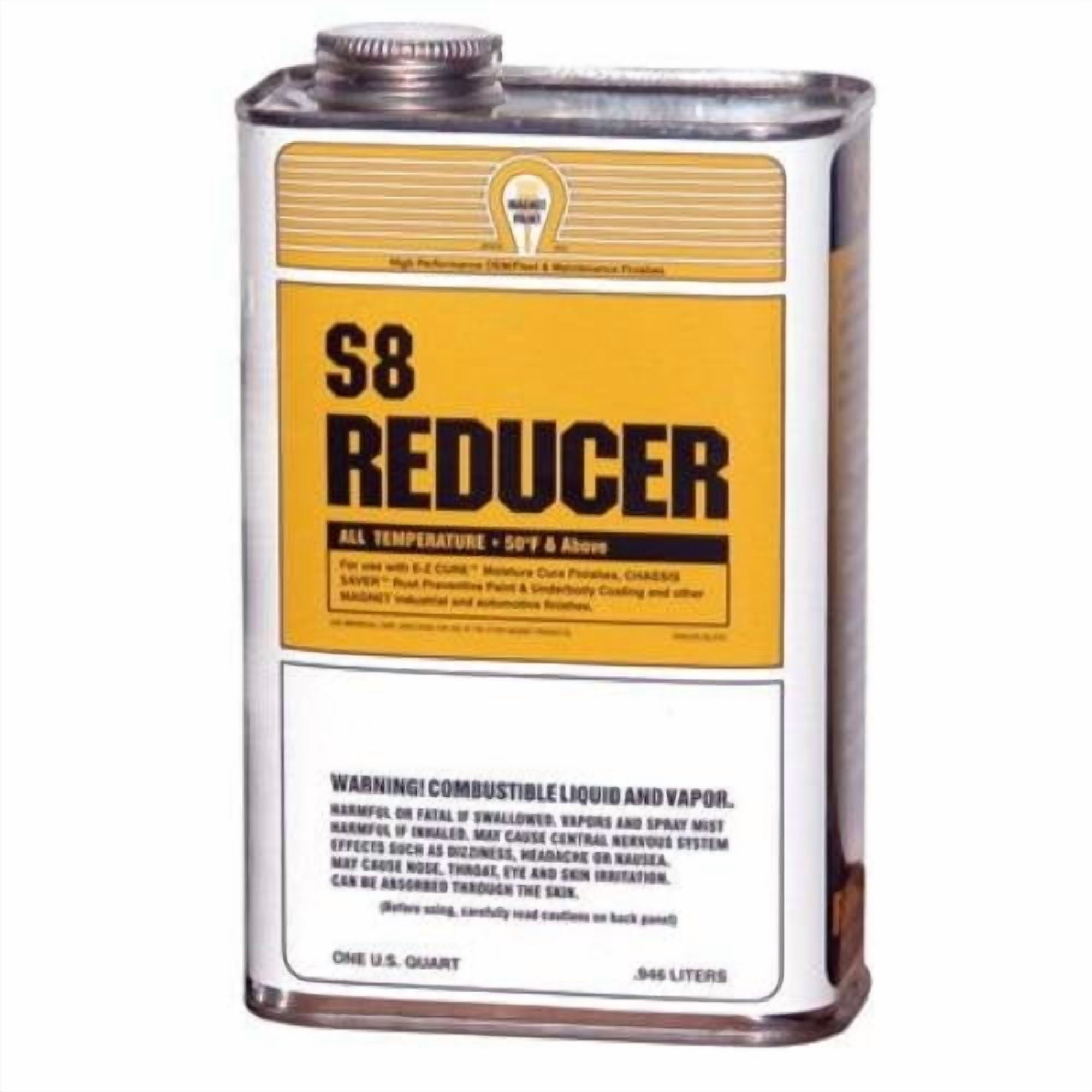 Magnet Multi-Temperature Auto Body Paint Reducer, 1 Quart, Corrosion ...