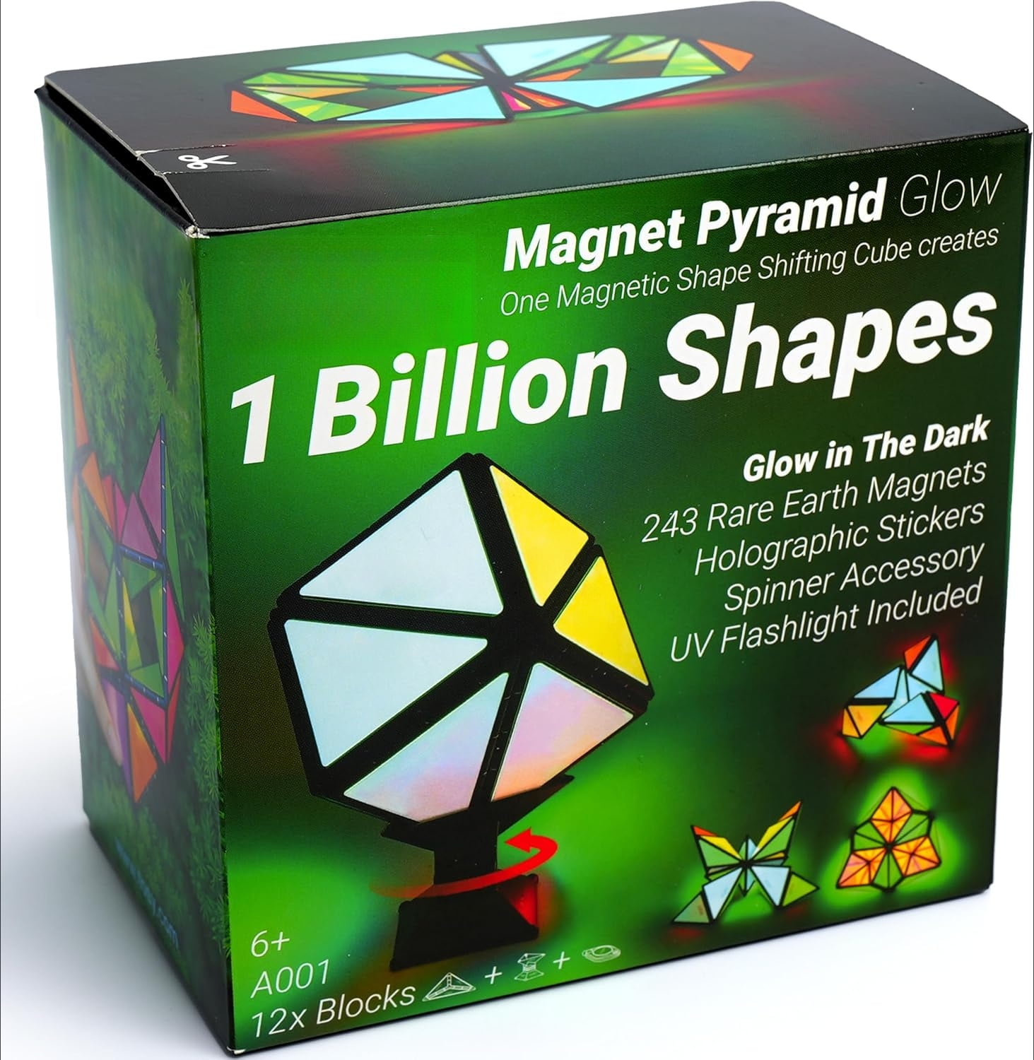 Magnet Pyramid Stone - Cube Transforms into Billion Shapes, Earth ...