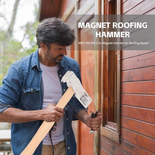 Magnet Roofing Hatchet, MWT 005 MH 17oz Magnet Hammer for Roofing ...