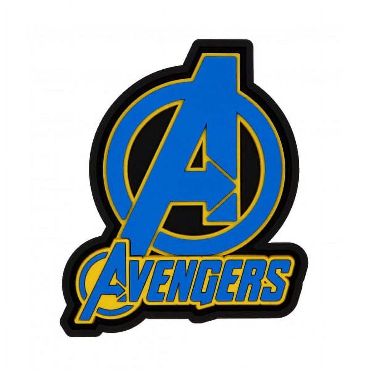 Magnet - Soft Touch PVC - Marvel - Avengers Logo New 69063 - Walmart.com