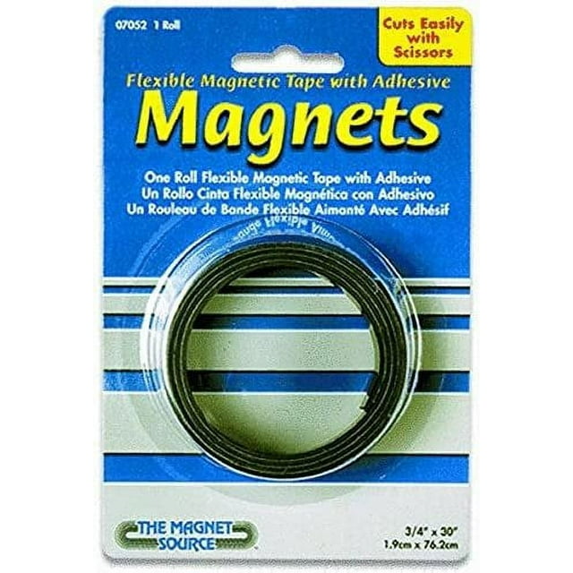Magnet Source 07052 3/4" x 30" Magnetic Tape - Walmart.com