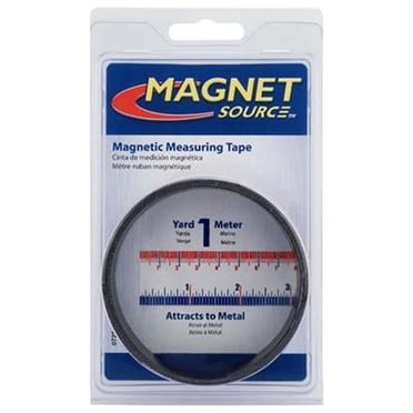 Master Magnetics 07286 1 x 1 in. Magnetic Measuring Tape - Walmart.com