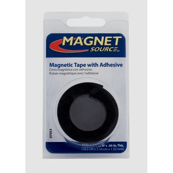 Magnet Source Magnetic Tape W/ Adhesive Flexible Craft Magnet 0.5" X 30 ...