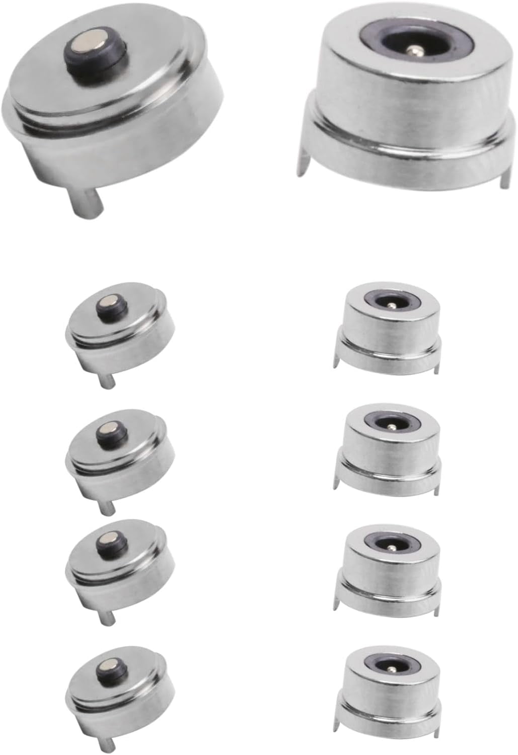 Magnet Spring-Loaded Pogo Pin Connector Single Spring Pin 2 Poles ...