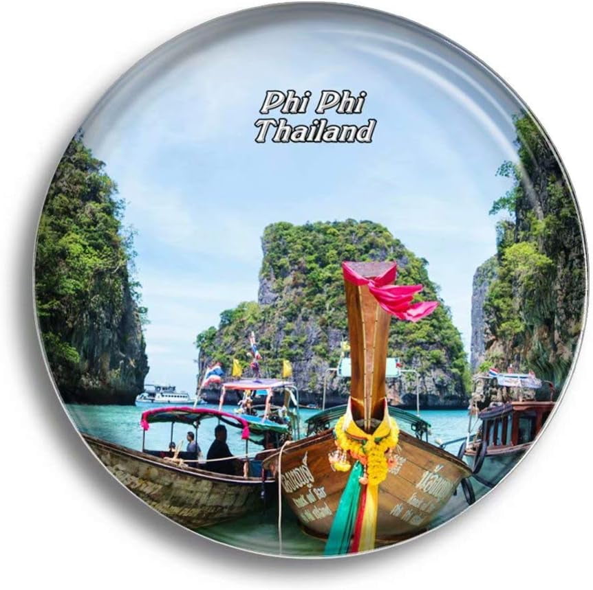 Magnet Thailand Pattaya Beach Glass Magnets for Refrigerator Souvenirs ...
