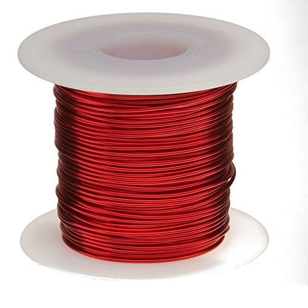 Magnet Wire, Heavy Build Enameled Copper Wire, 20 AWG, 2.5 Lbs, 785 ...