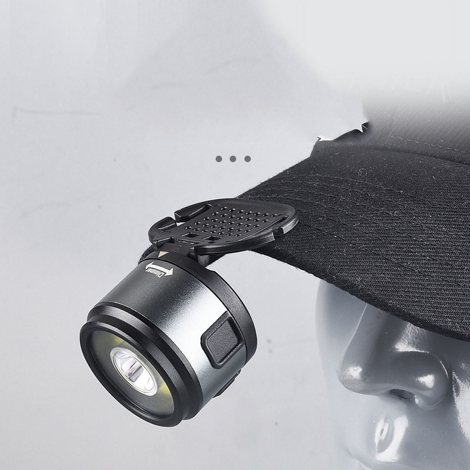 Magnet headlight multi-function Type-C charging head-mounted led ...