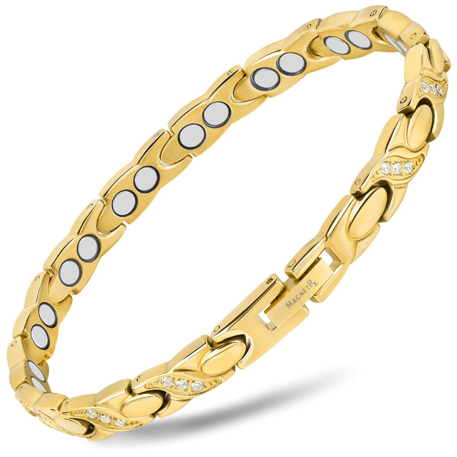 MagnetRX® Ultra Strength Magnetic Bracelets for Women – Double Magnet ...