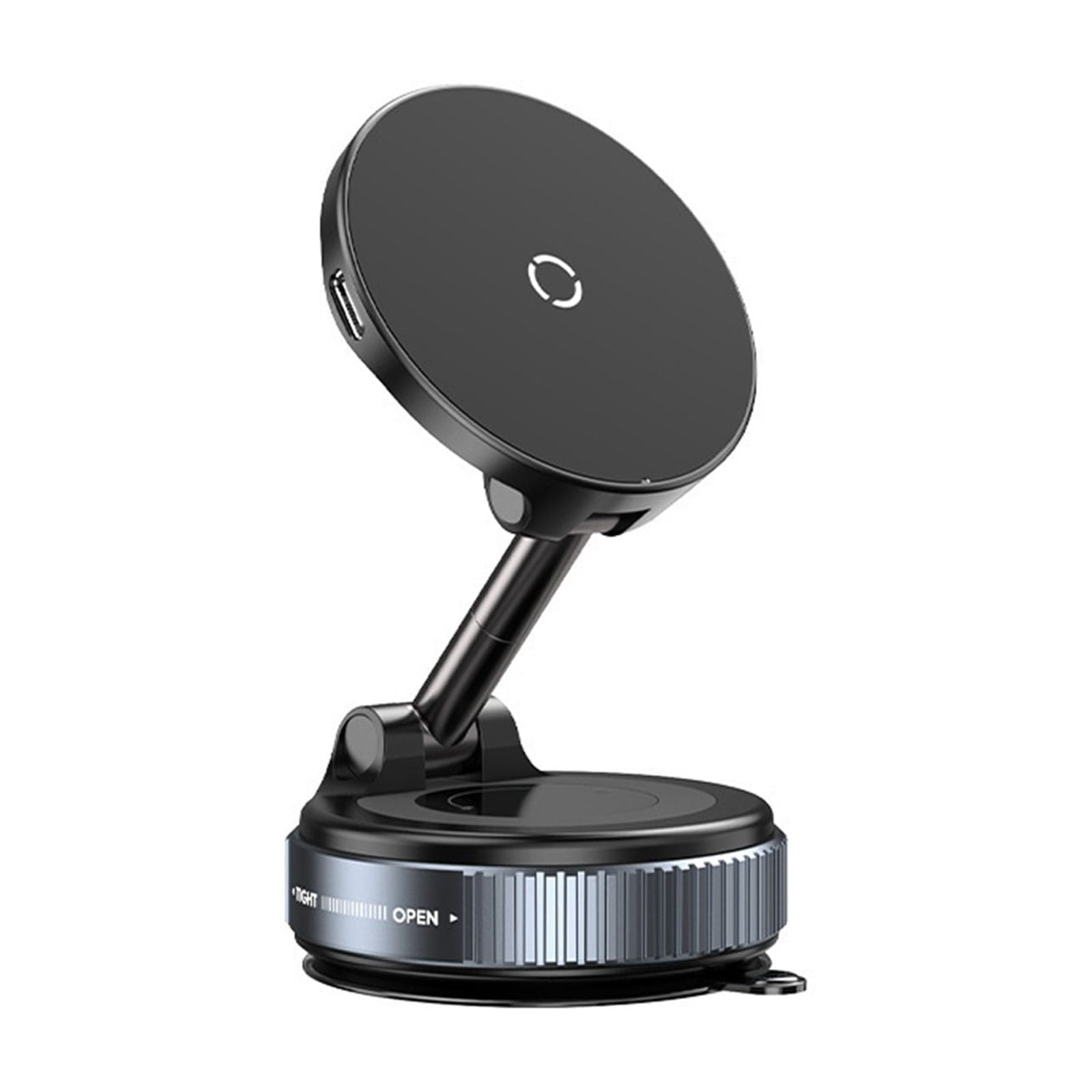 Magnetic 15W wireless charging bracket with adjustable angle for car ...