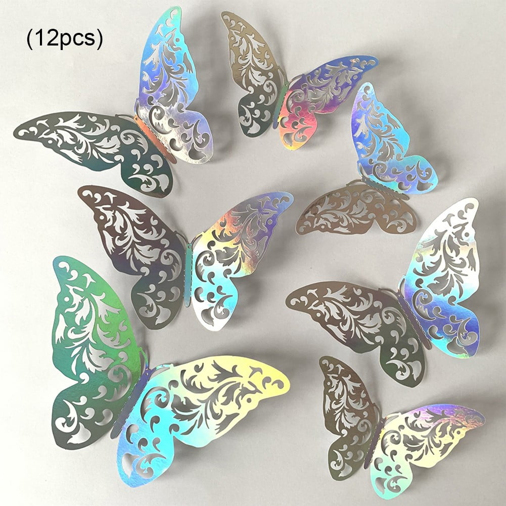 Magnetic 3D Butterflies with Stickers Multicolour Themed Sets Simulation - Walmart.com