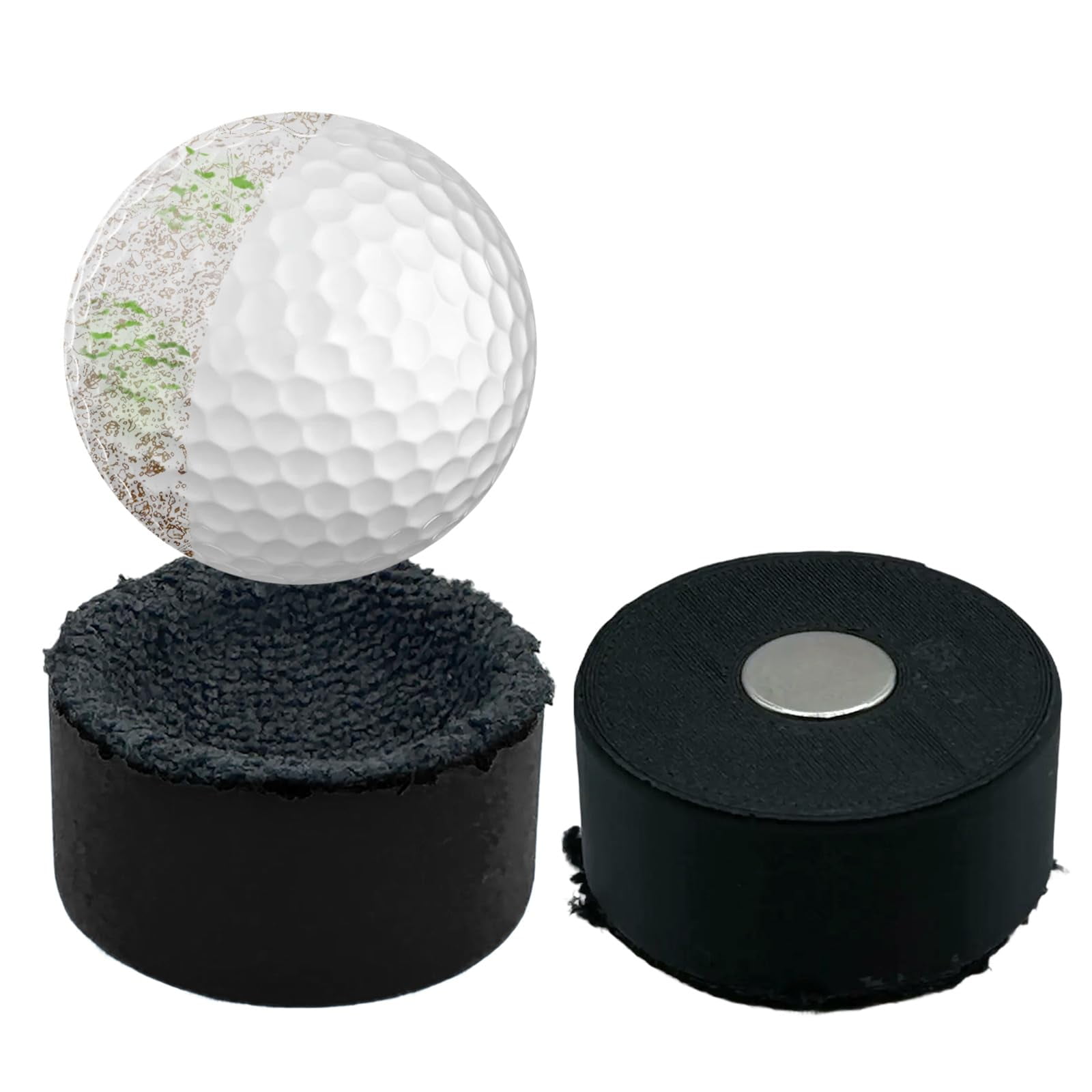 Magnetic 3D Printed Golf Ball Washer, Golf Ball Cleaner for Golf, Soft ...