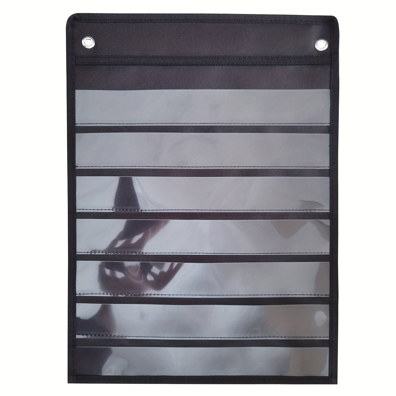 Magnetic 7-Pocket Wall-Mounted Card Holder - Foldable, Traditional ...