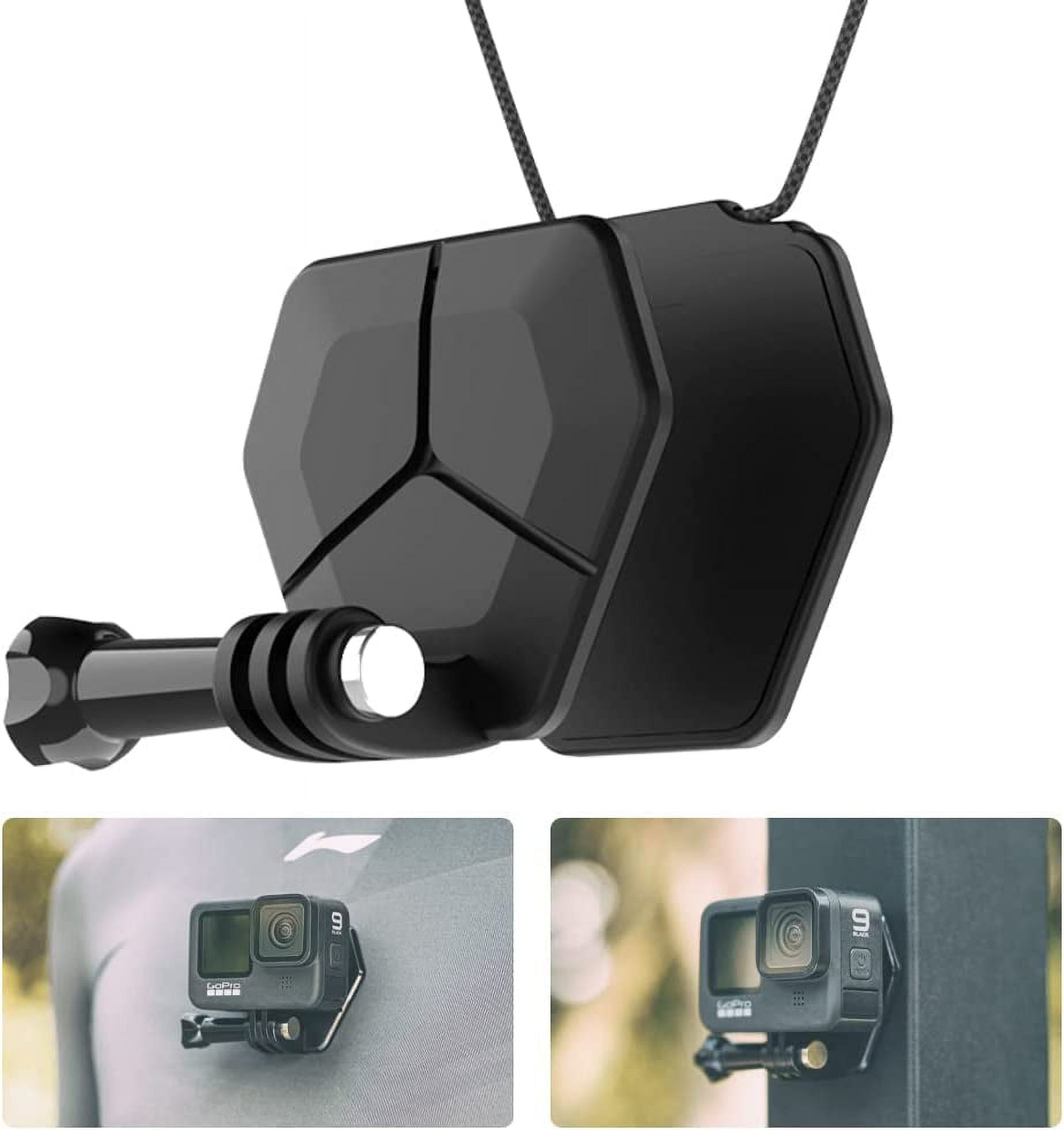 Magnetic Action Camera Mount for Gopro, Snap Mount Magnetic Fence Mount ...