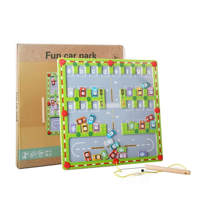 Magnetic Alphabet Maze Letter Puzzle for Boys and Girls Sensory Toys ...