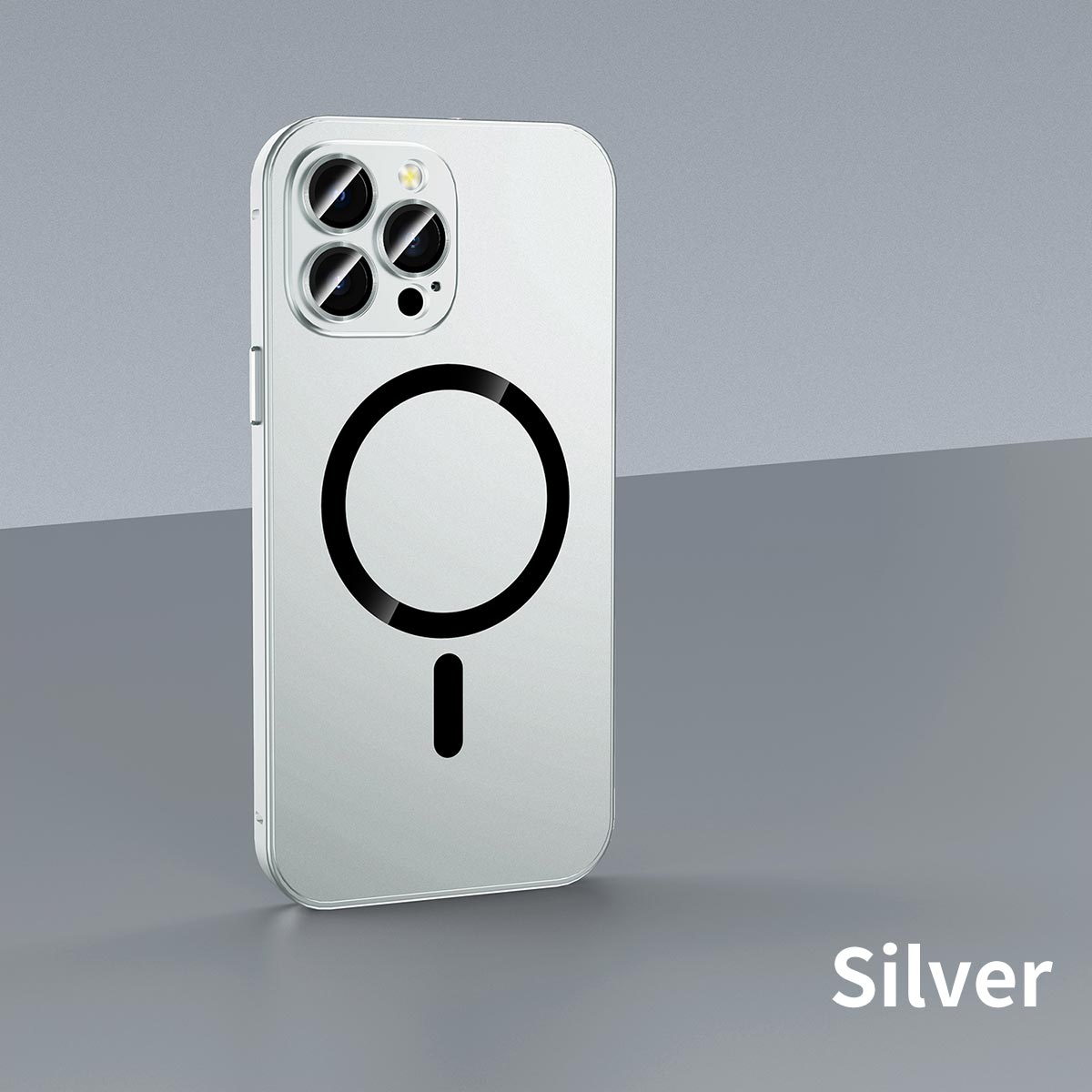 Magnetic Aluminum Phone Case for iPhone - with Lens Film Protection ...