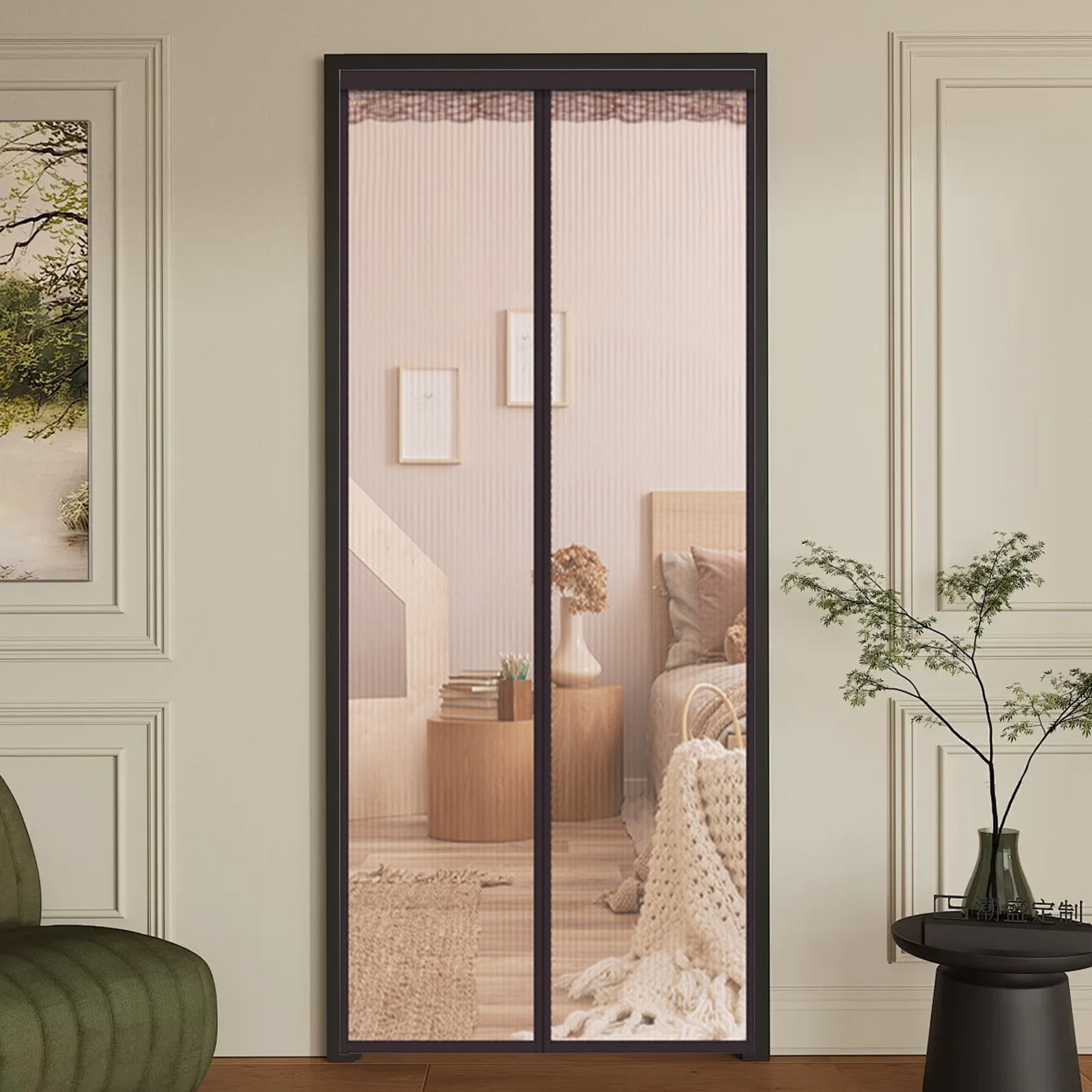 Magnetic Antis Mosquito Door Curtains,Retractable Screen Doors,No ...