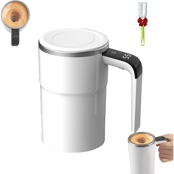 Magnetic Automatic Mixing Cup, Automatic Magnetic Stirring Coffee Mug ...