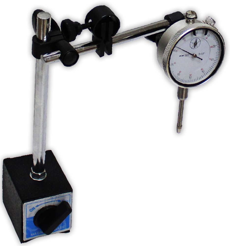 Magnetic Base Dial Indicator With 22 Point Set (ToolUSA: TM61010-BASE ...
