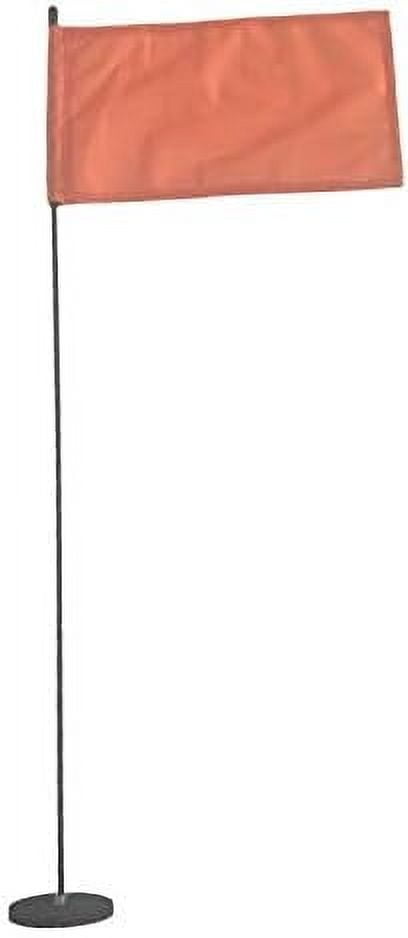 Magnetic Base Flag Holder 3 FT. Steel Pole - Hold Force 99 lbs. - 8 x ...