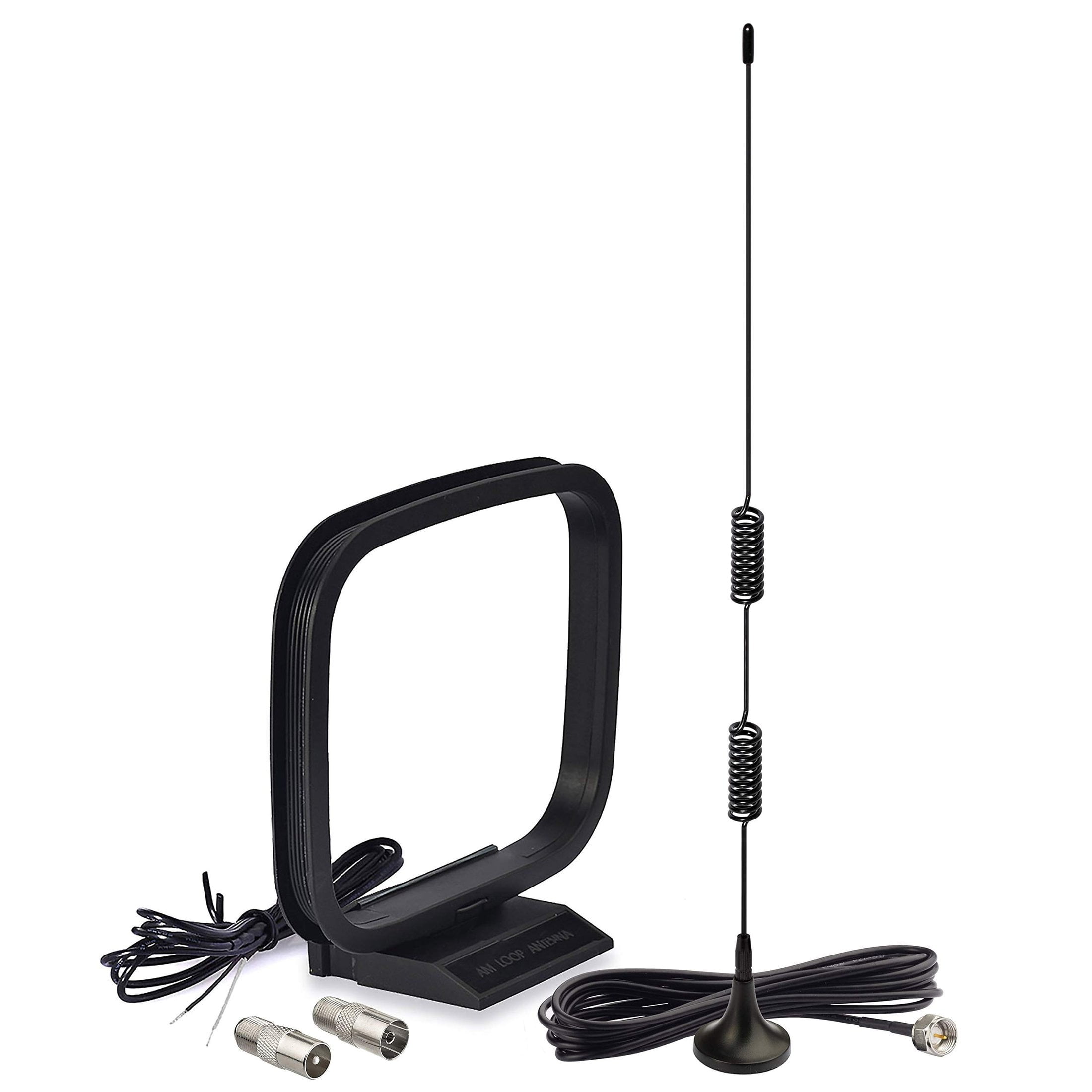 Magnetic Base Indoor FM AM Antenna for Home Audio Systems - Walmart.com