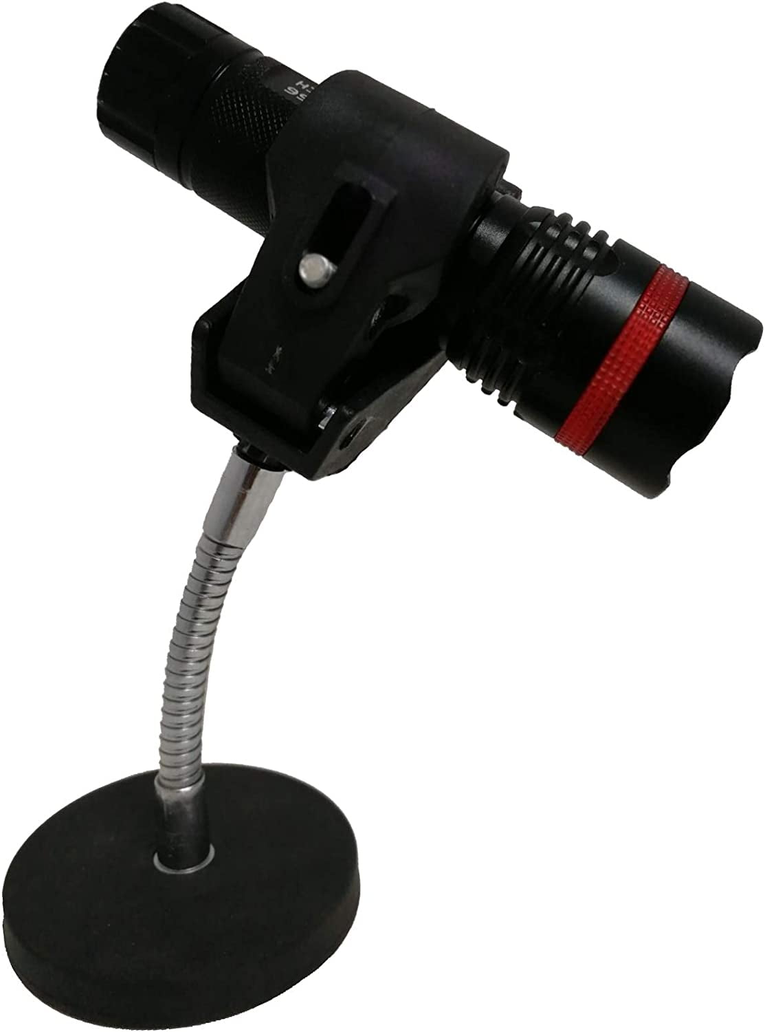 Magnetic Base Mount Flashlight Mounting Brackets Flashlight Holder ...