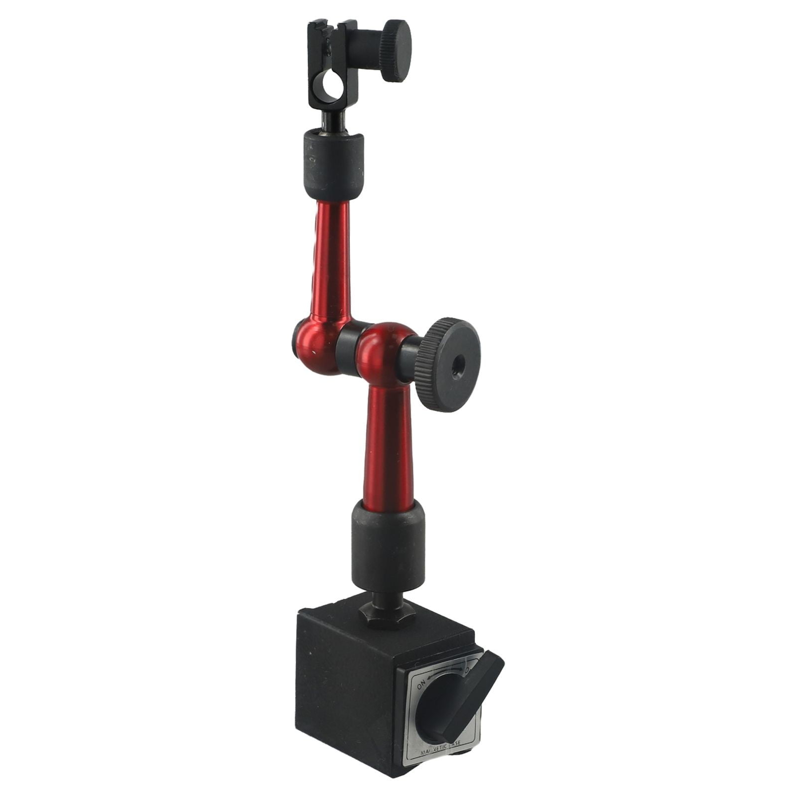 Magnetic Base Stand with Round Head Fixed Knob for Test Indicator Gauge ...