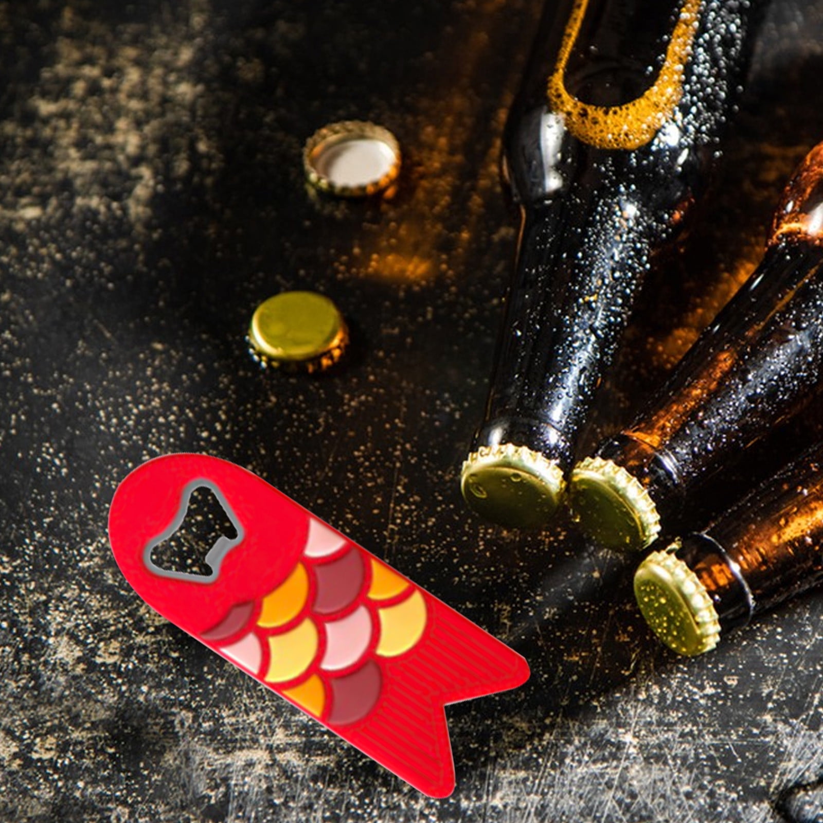 Magnetic Beer Bottle Opener | Fish Cartoons Design | Stainless Steel ...