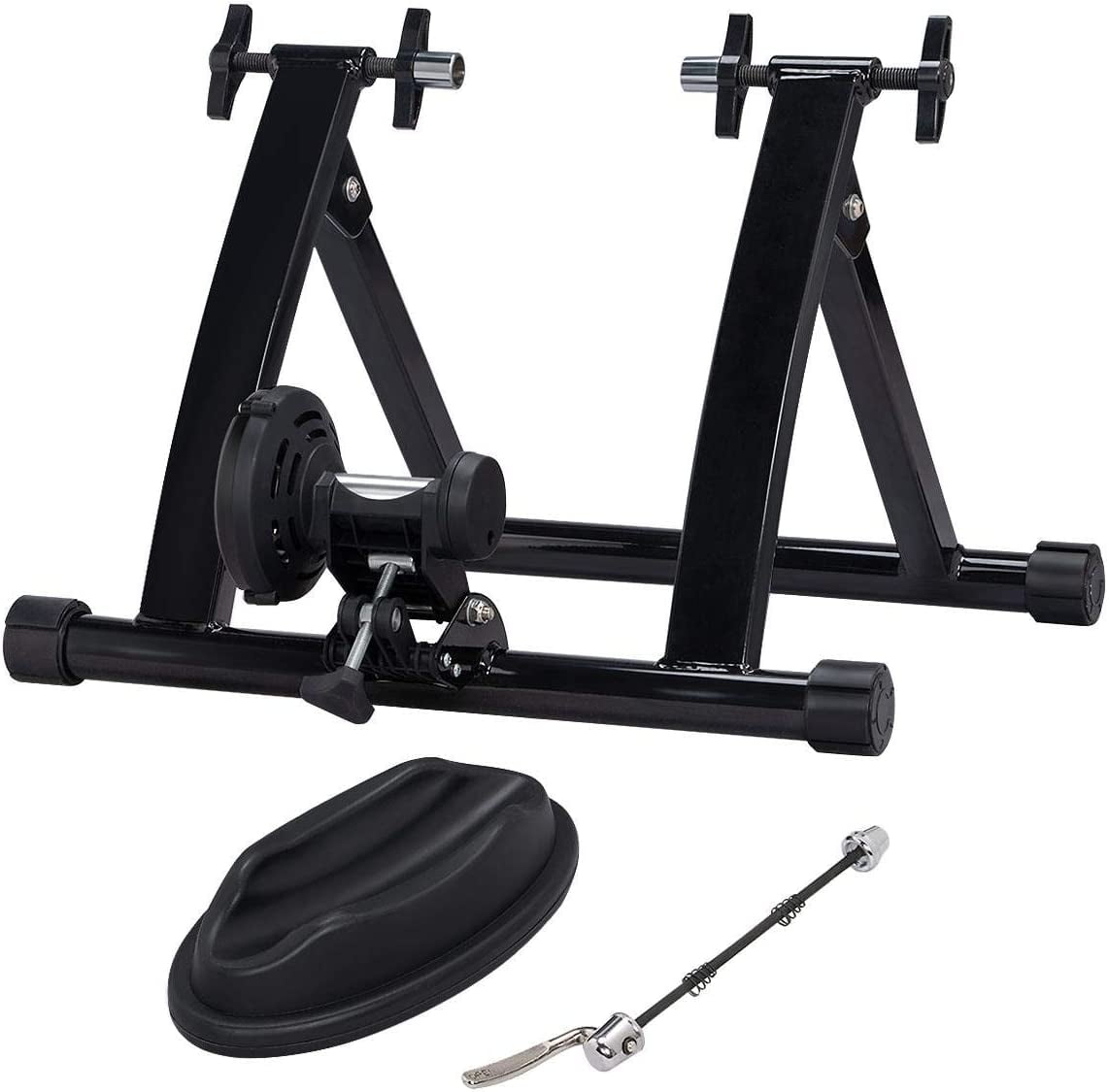 Magnetic Bike Trainer Stand Indoor Magnet Steel Bike Exercise Trainer Stand Resistance ...
