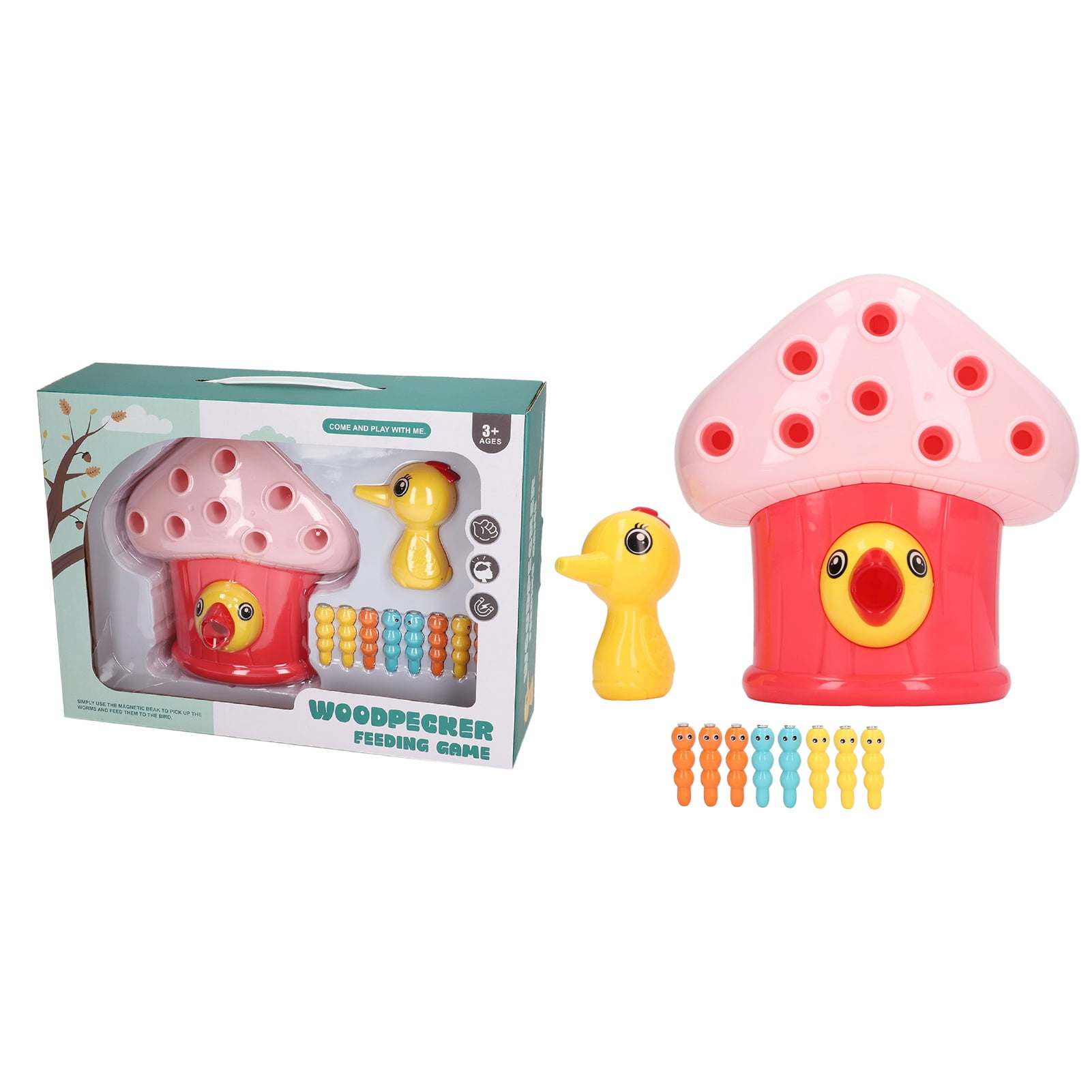 Magnetic Birds Worm Toys Fine Motor Skills Sensory Development Bird ...