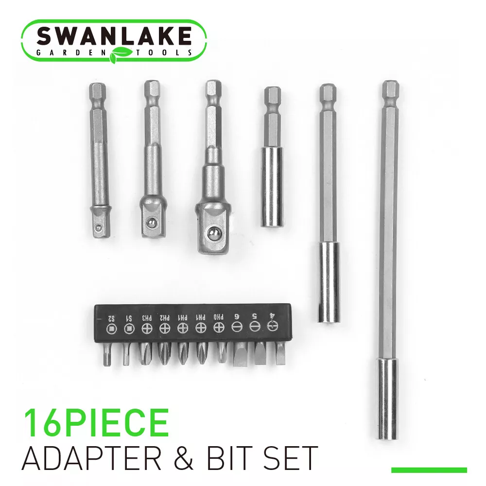 Magnetic Bit Extensions Holder 1/4 Hex& Socket Bit Adapter Drill Nut ...