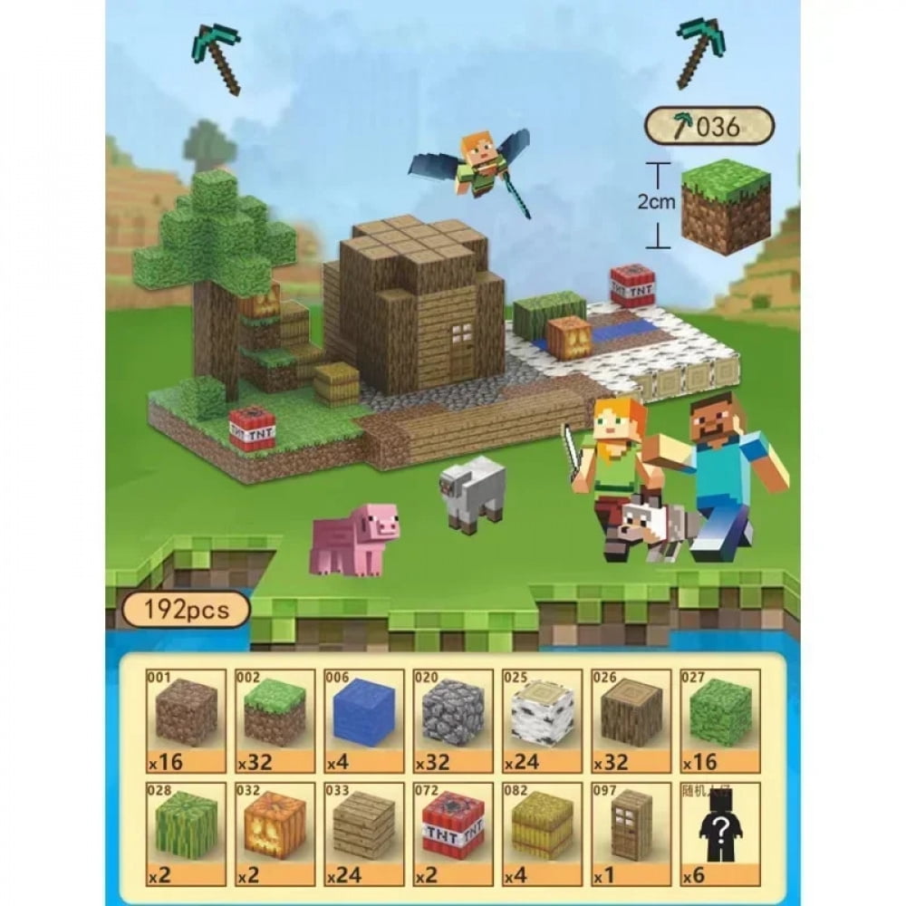 Magnetic Blocks - Build Mine Magnet World Edition Magnetic Cubes ...