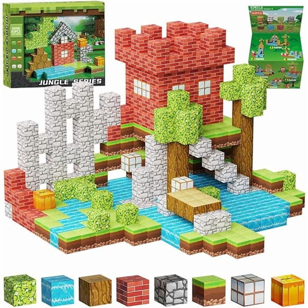 Magnetic Blocks Cubes Toys for Kids STEM Sensory Building Toys for ...