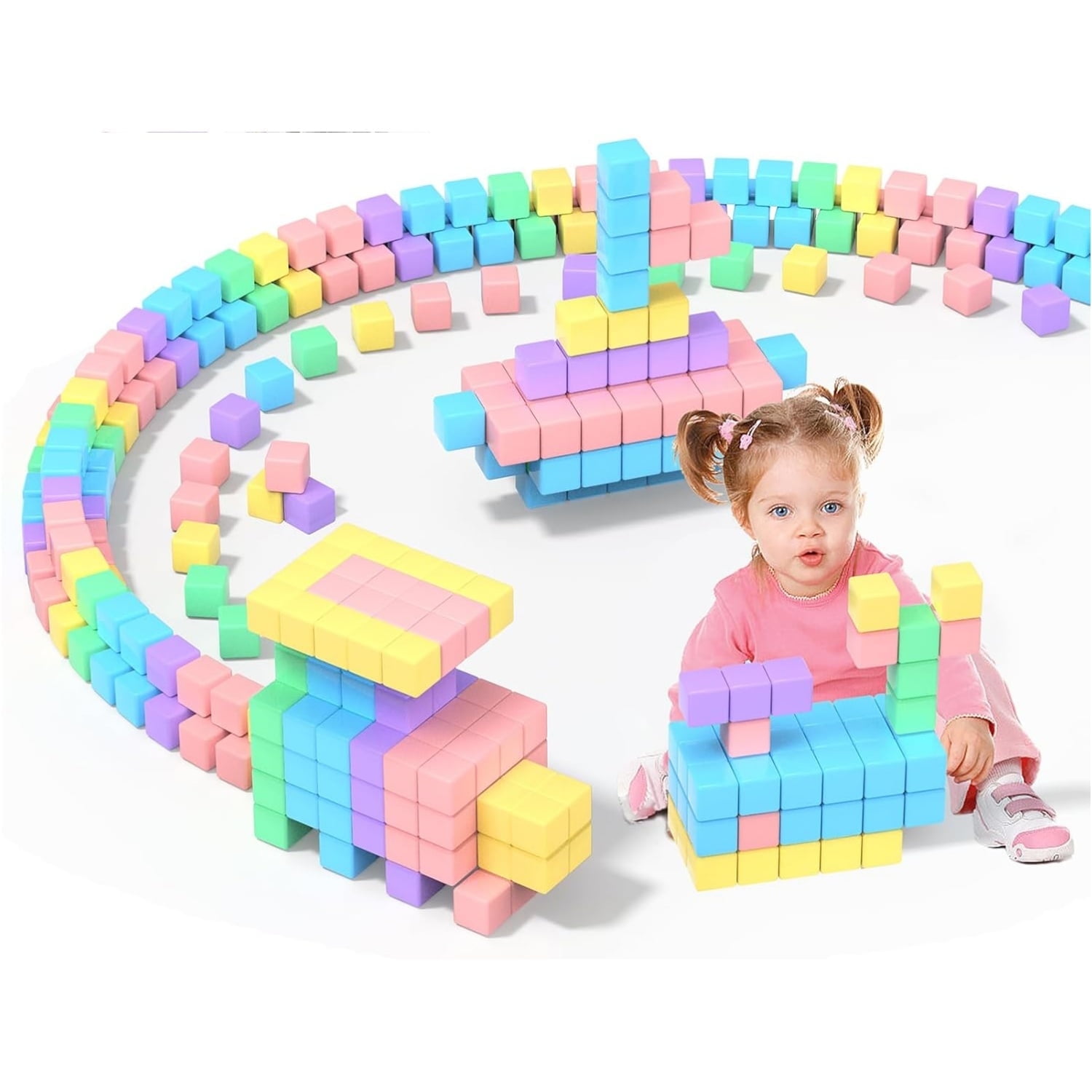 Magnetic Blocks,Magnetic Cube Toys,Sensory Education Preschool,Magnet ...