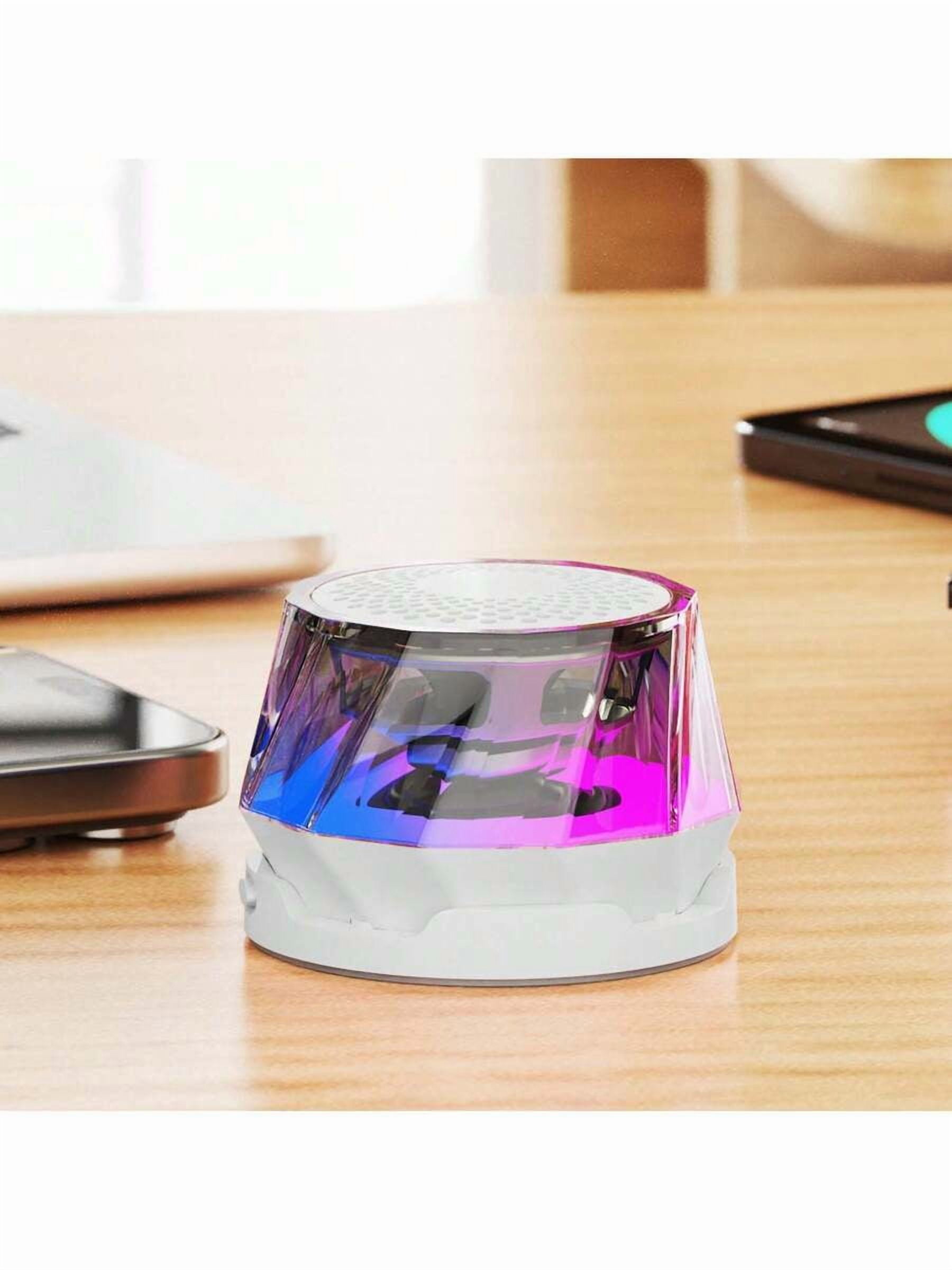Magnetic Bluetooth Speaker, Small Wireless Speaker With Multi RGB Color ...