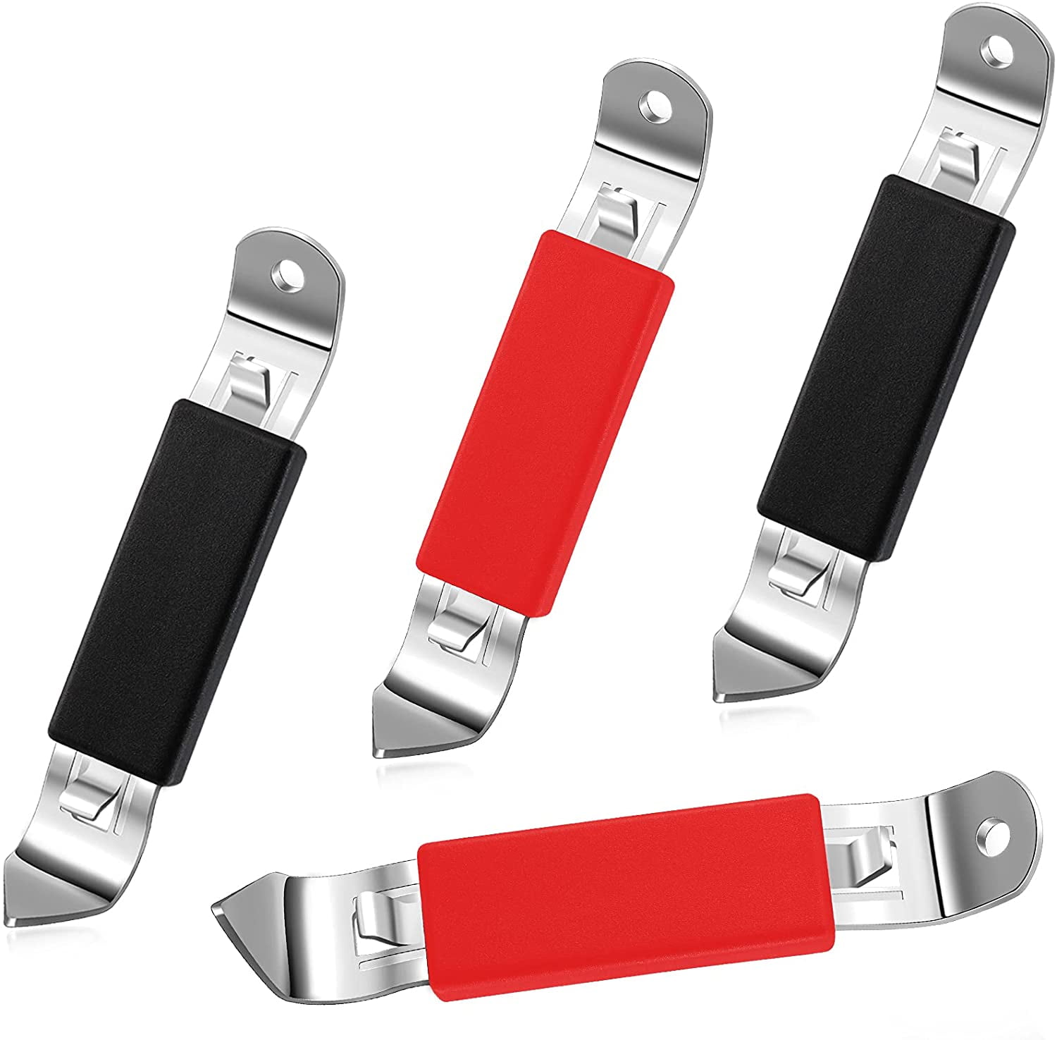 Magnetic Bottle Openers Classic Stainless Steel Beer Punch Opener Can ...