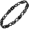Magnetic Bracelet for Women, Titanium Steel Wristband Brazaletes for ...