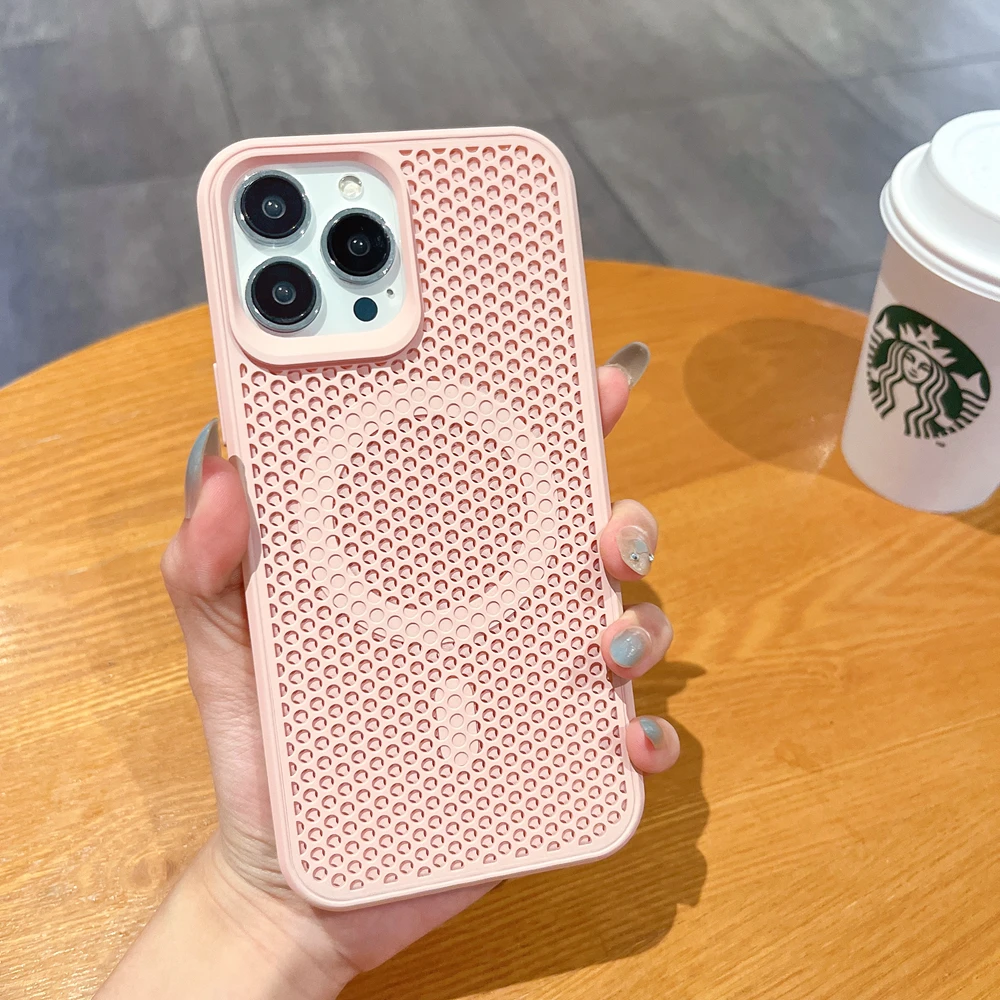 Magnetic Breathable Heat Dissipation Matte Phone Case (Compatible with ...