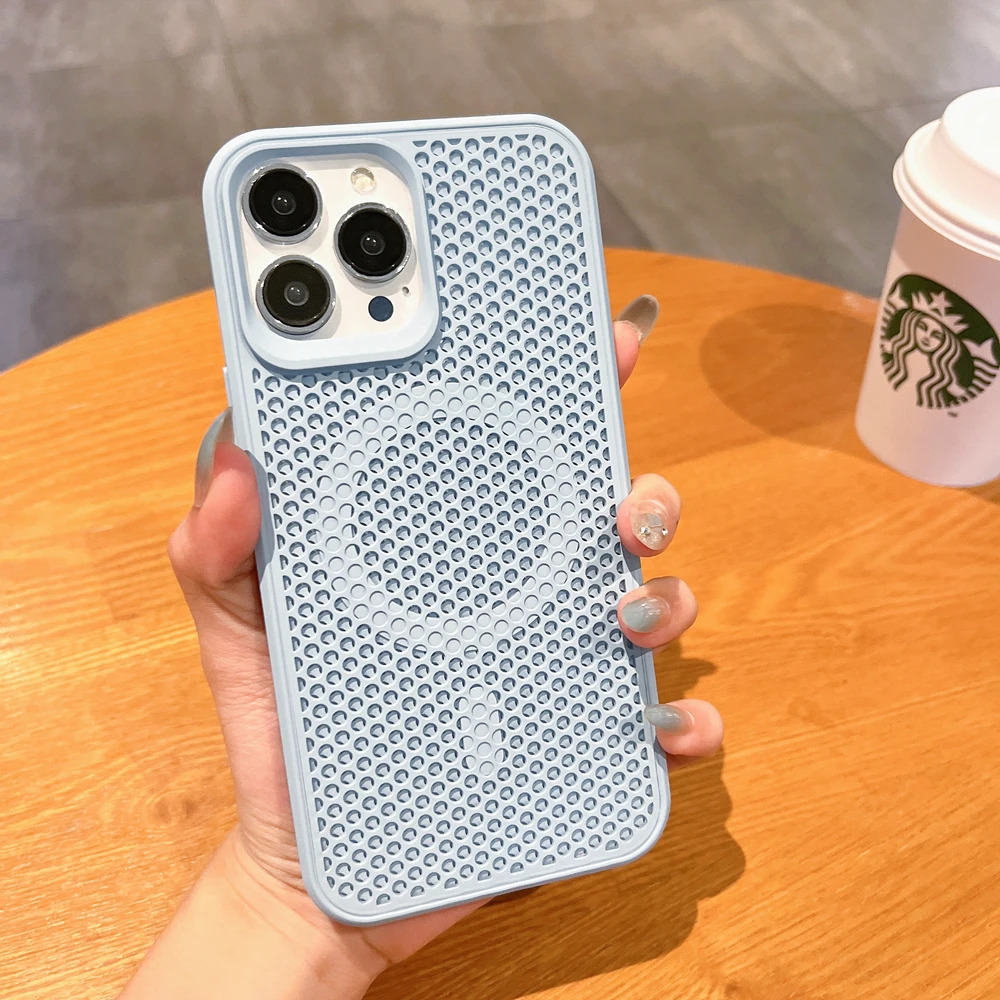 Magnetic Breathable Heat Dissipation Matte Phone Case (Compatible with ...