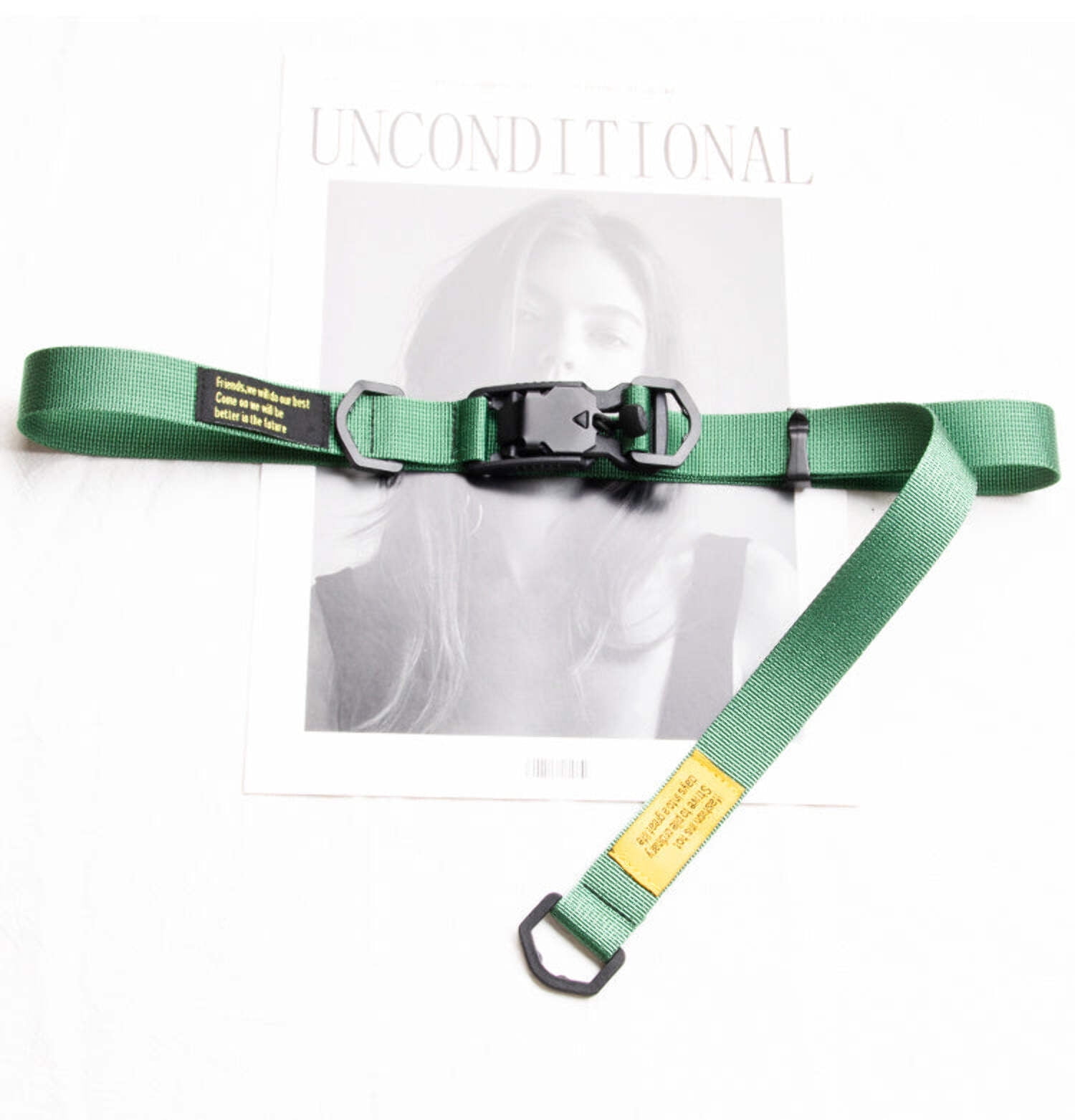 Magnetic Buckle Overalls Canvas Belt Men And Women - Walmart.com