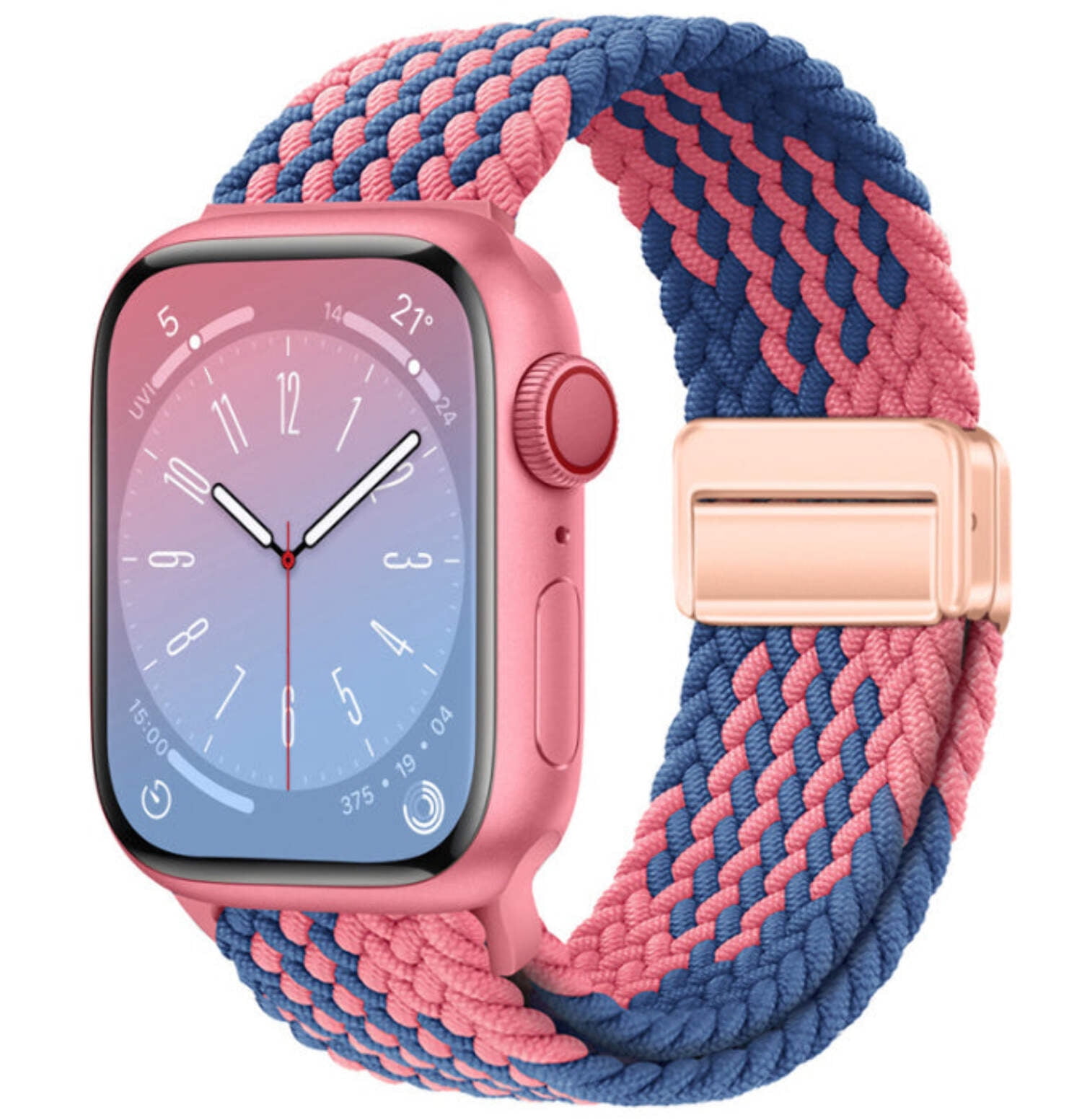 Magnetic Buckle Woven Loop Integrated Strap - Walmart.com