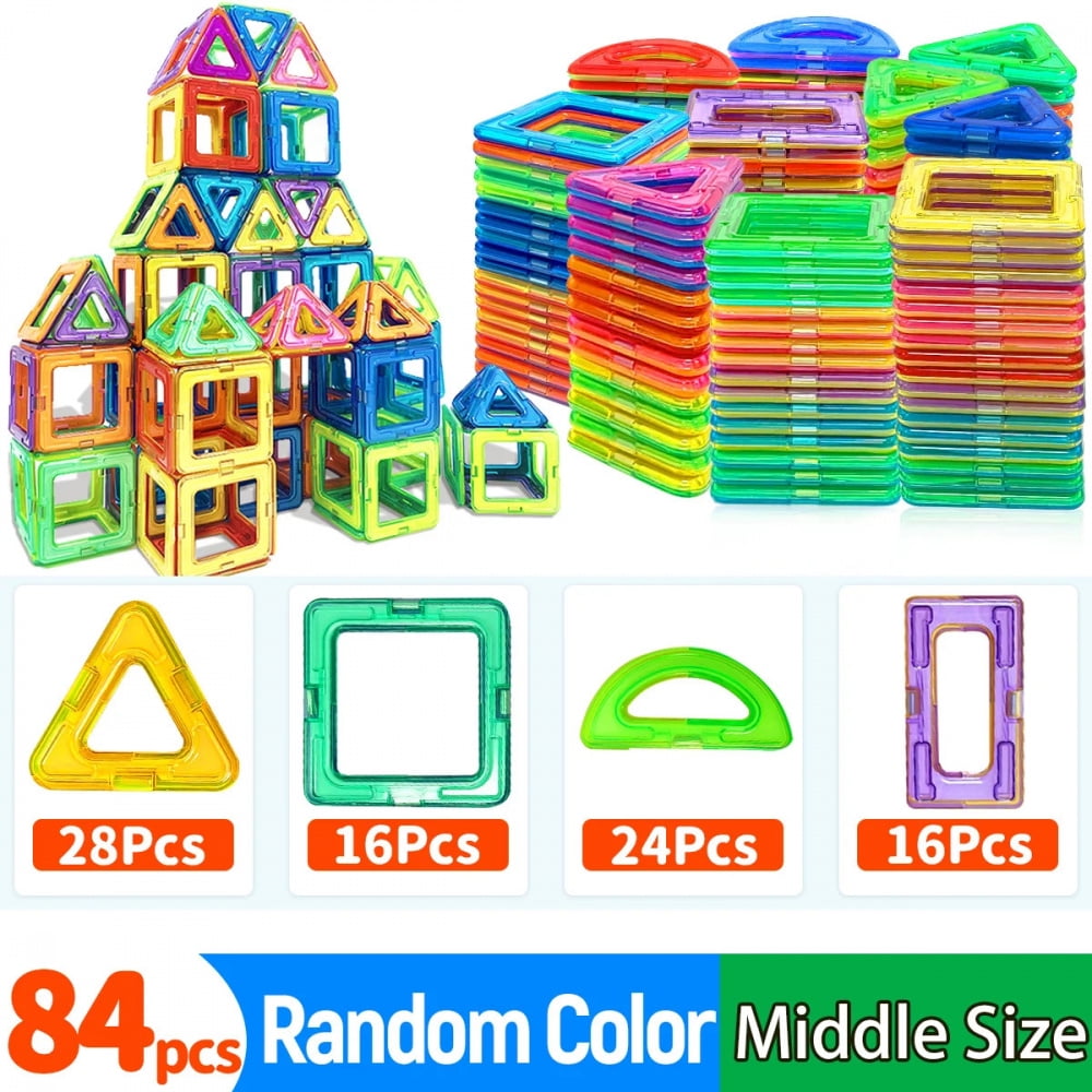 Magnetic Building Blocks DIY Magnets Toys medium size STEM Toys ...