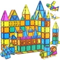 Magnetic Building Tiles Kids Toys STEM Magnetic Blocks Sensory Toys ...