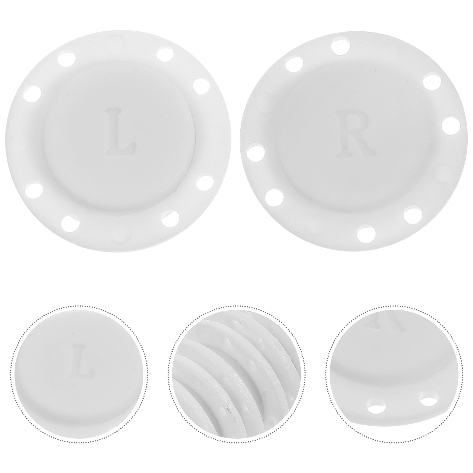 Magnetic Button Clasp Snaps Magnetic Plum Bag Clasps 6 Pairs 2. 2cm ...