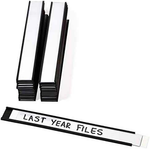 Magnetic 'C' Channel Label Holders for Metal Racks and Shelves | 0.75 ...