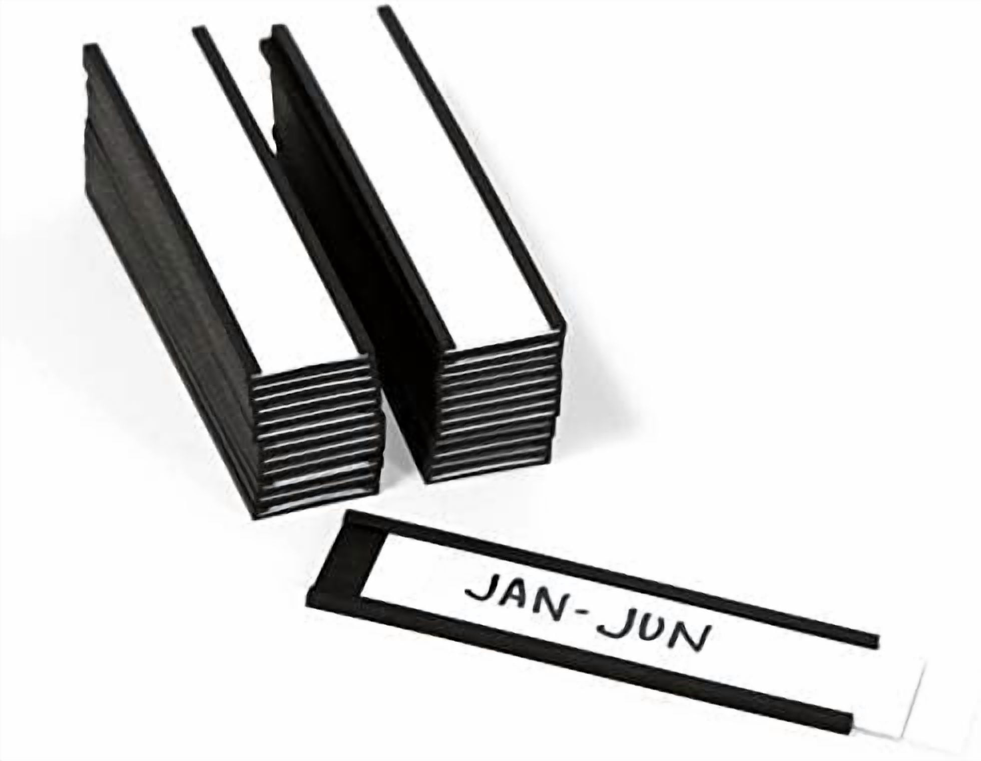 Magnetic 'C' Channel Label Holders for Metal Racks and Shelves | 1" x 4 ...